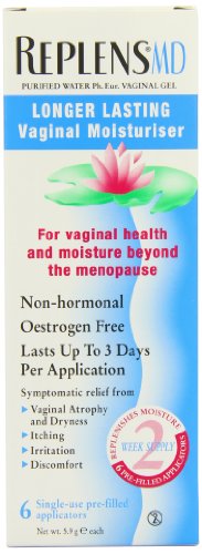 Replens MD Longer Lasting Vaginal Moisturiser - 6 x 5.9g Applicators ...