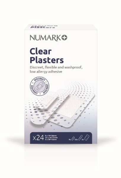 Numark Clear Plasters 24 | Fast Delivery | Chemist 4 U