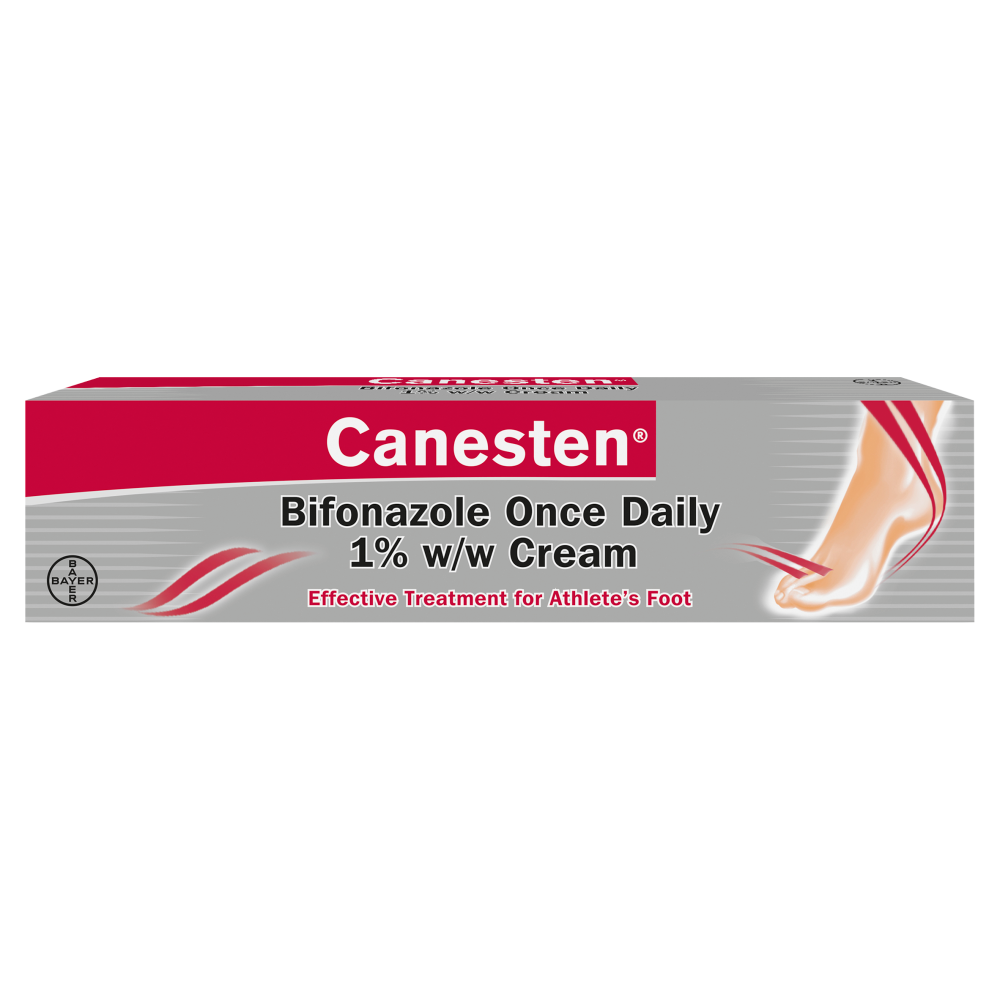 Canesten Bifonazole 1% W/W Cream 20g | Athlete's Foot Treatmet | Chemist 4U