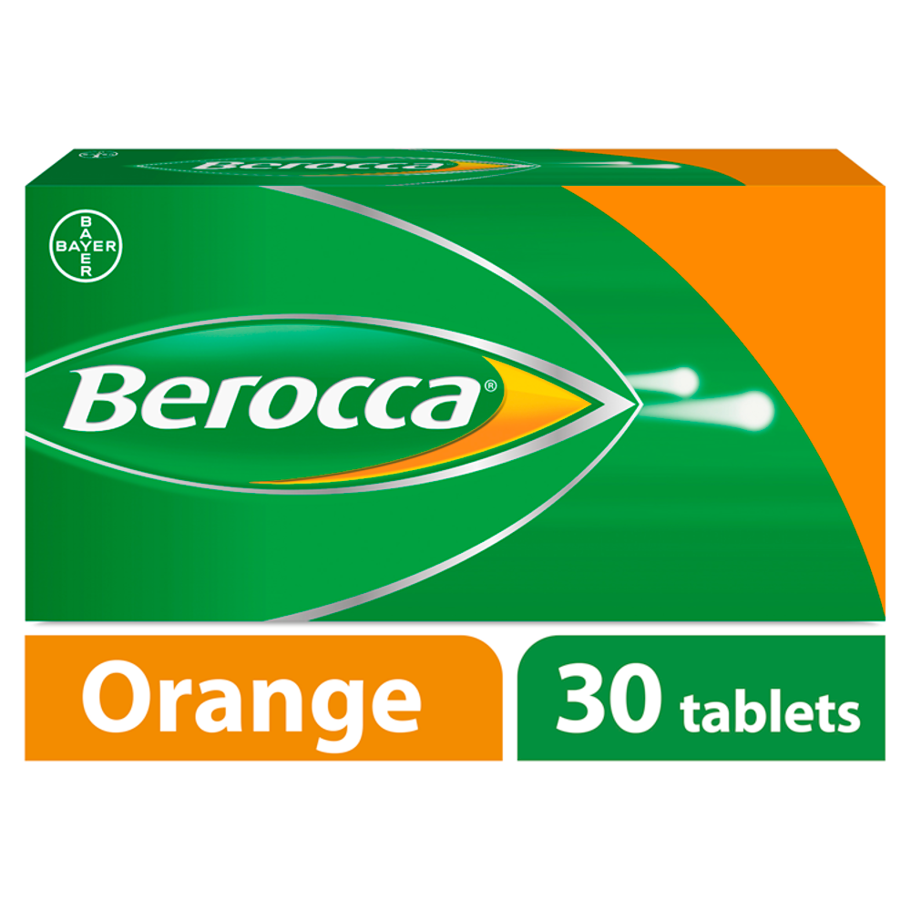 Berocca Orange - 30 Effervescent Tablets | Chemist 4 U