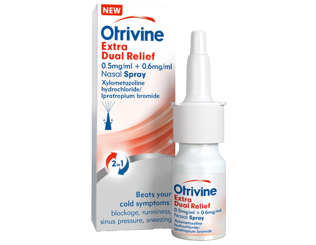Otrivine Extra Dual Relief Nasal Spray - 10ml | Chemist 4 U
