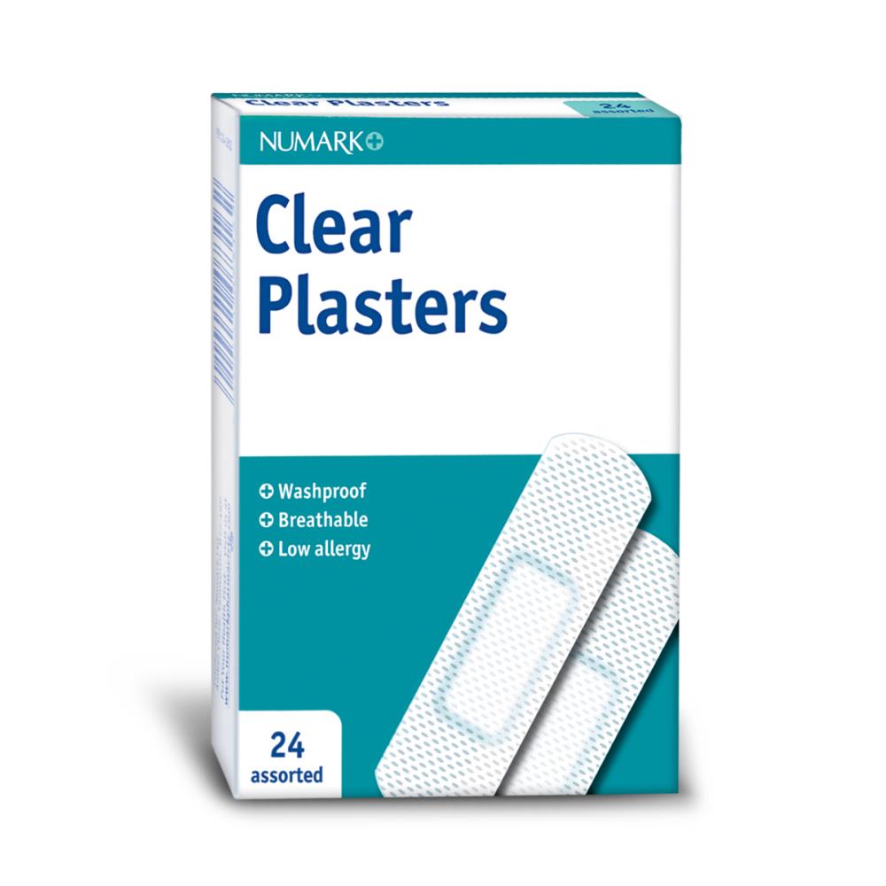 Numark Clear Plasters 24 | Fast Delivery | Chemist 4 U