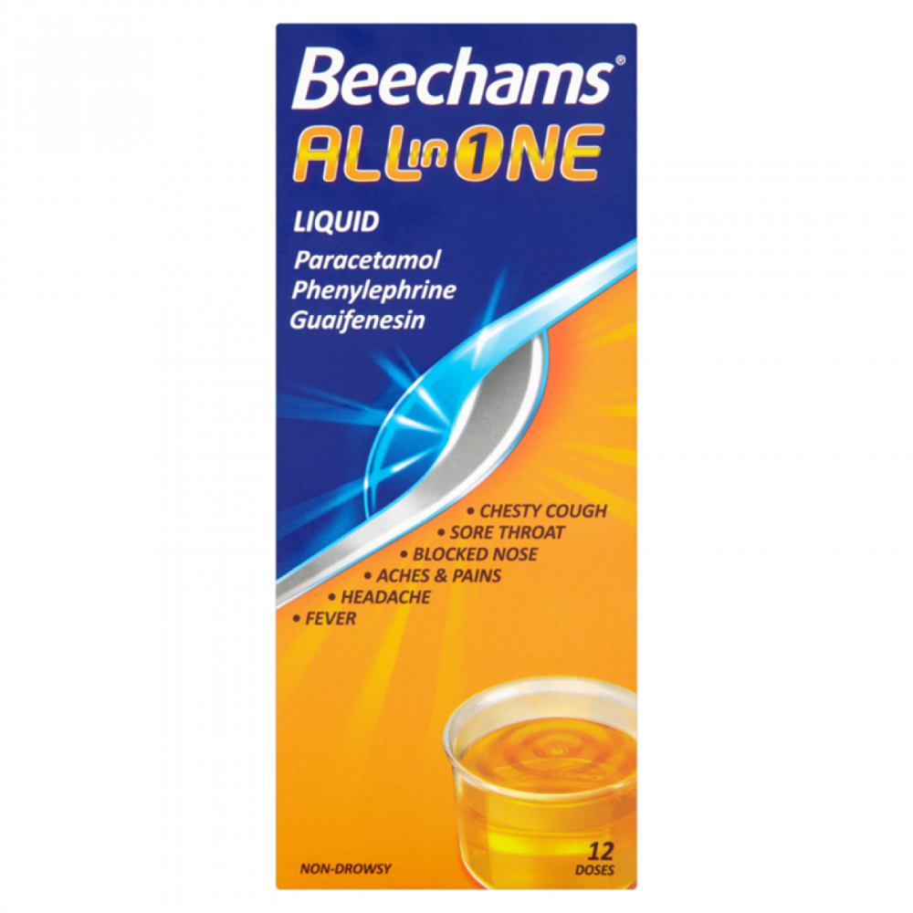 Beechams All In One Liquid | Chemist 4 U