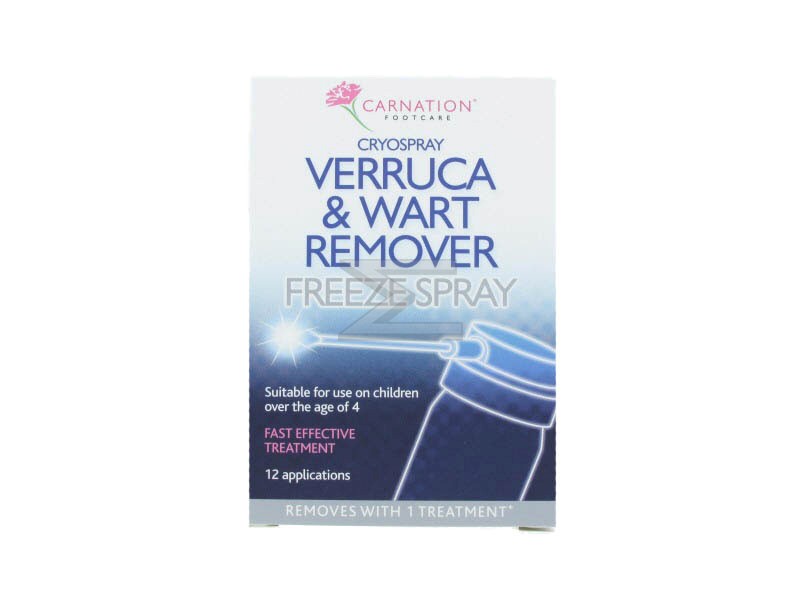 Carnation Cryospray Freeze Spray | Verruca And Wart Remover | Chemist 4 U