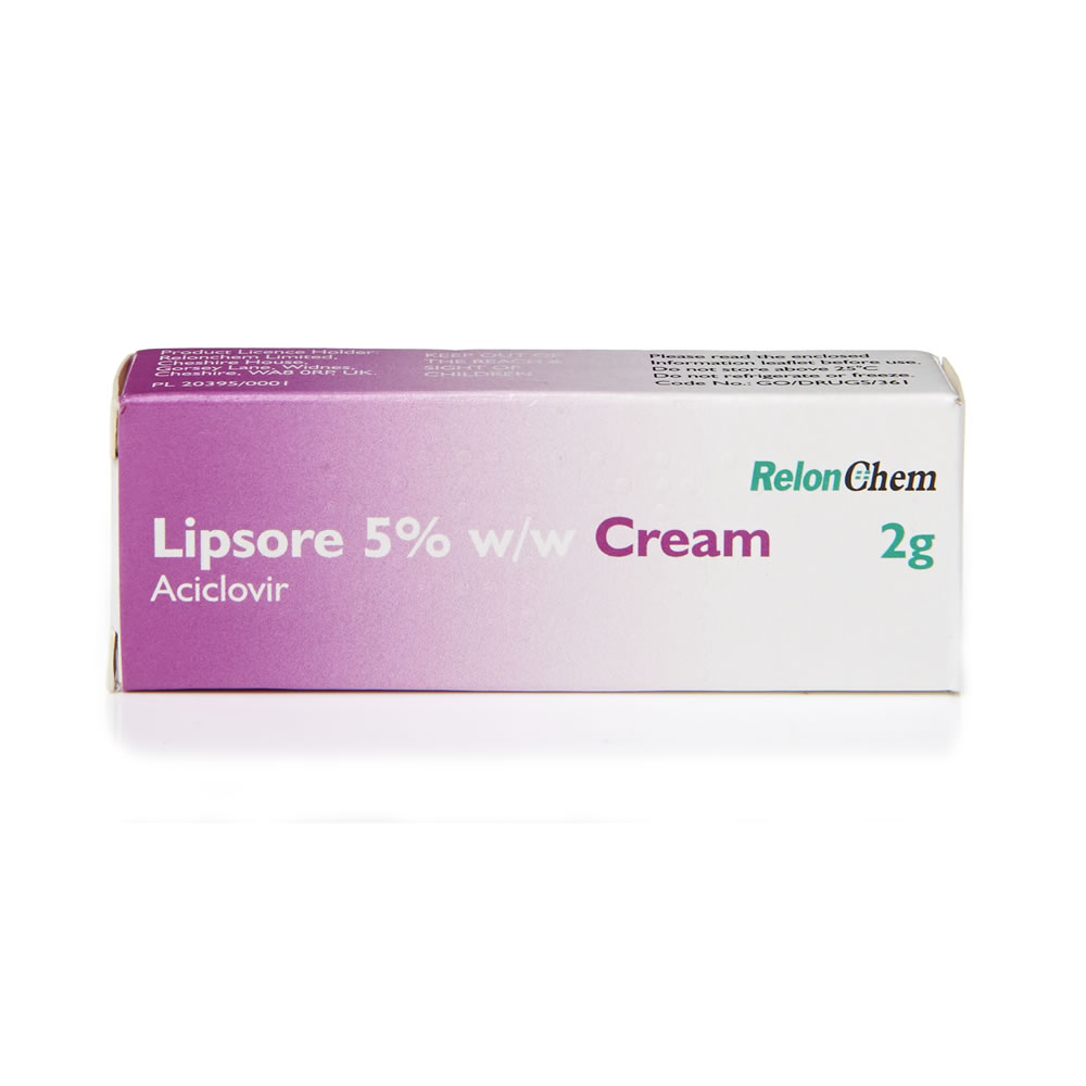 Cold Sore Cream Aciclovir 5% Cream 2g - Trio Pack | Chemist 4 U