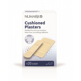 Buy Numark Cushioned Plasters - 20 Pack| Plasters & Bandages | Chemist4U