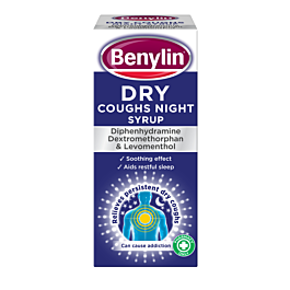Buy Benylin Dry Cough Night Syrup - 150ml | Chemist4U