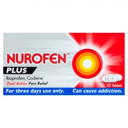 Buy Nurofen Plus - 32 Tablets | Codeine and Ibuprofen | Chemist4U