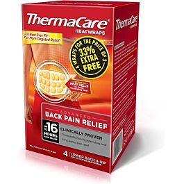 Buy Thermacare Heatwraps - 2 Lower Back & Hip Heat Wraps