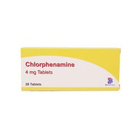 Chlorphenamine 4mg - 28 Tablets | Hayfever & Allergy | Chemist 4 U