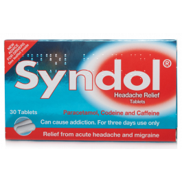 Syndol Headache Relief - 30 Co-codamol Tablets | Chemist4U