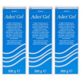Buy Adex Gel 500g - 3 Pack | Emollient Gel | Chemist4U