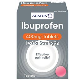 Almus Ibuprofen 400mg - 48 Tablets