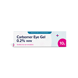 Carbomer Eye Gel 0.2% w/w - 10g | Chemist 4 U