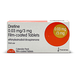 Dretine 0.03mg/3mg Tablets