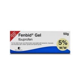 Buy Fenbid Gel 5% - 50g | Ibuprofen Gel | Chemist4U