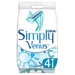 Buy Gillette Simply Venus 2 Disposable Razors - 4 Pack | Chemist4U
