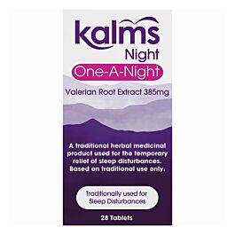 Buy Kalms One-A-Night - 28 Tabs | Herbal Sleep Aid | Chemist4U