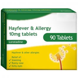 Haylief™ Hayfever And Allergy Relief – 3 Pack of Loratadine Tablets ...