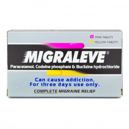 Migraleve Migraine Pink & Yellow Complete 12 Tablets