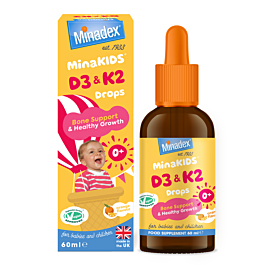 MindaKIDS D3 & K2 Drops - 60ml