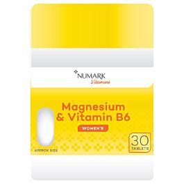 Buy Numark Magnesium & Vitamin B6 - 30 Tablets