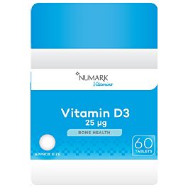 Buy Numark Vitamin D 1000IU (25mcg) - 60 Tablets | Chemist4U