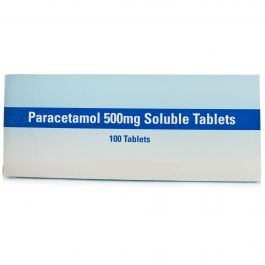 Paracetamol Soluble Tablets - 100 x 500mg | Chemist 4 U
