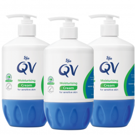 Buy QV Cream 500g - 3 Pack | Moisturising Cream | Chemist4U