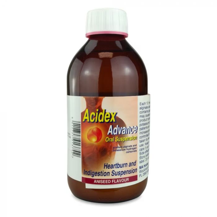 Buy Acidex Advance Aniseed - 500ml | Heartburn | Chemist4U