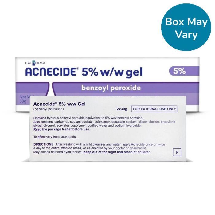 Buy Acnecide 5 Gel Benzoyl Peroxide 30g Chemist4U