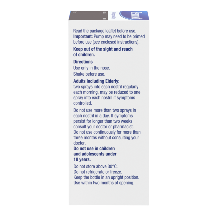 nasal spray leaflet