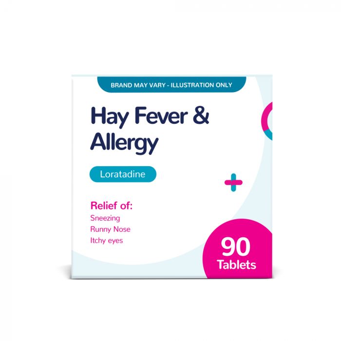 Haylief Loratadine Tablets Hayfever & Allergy Relief – 3 Pack