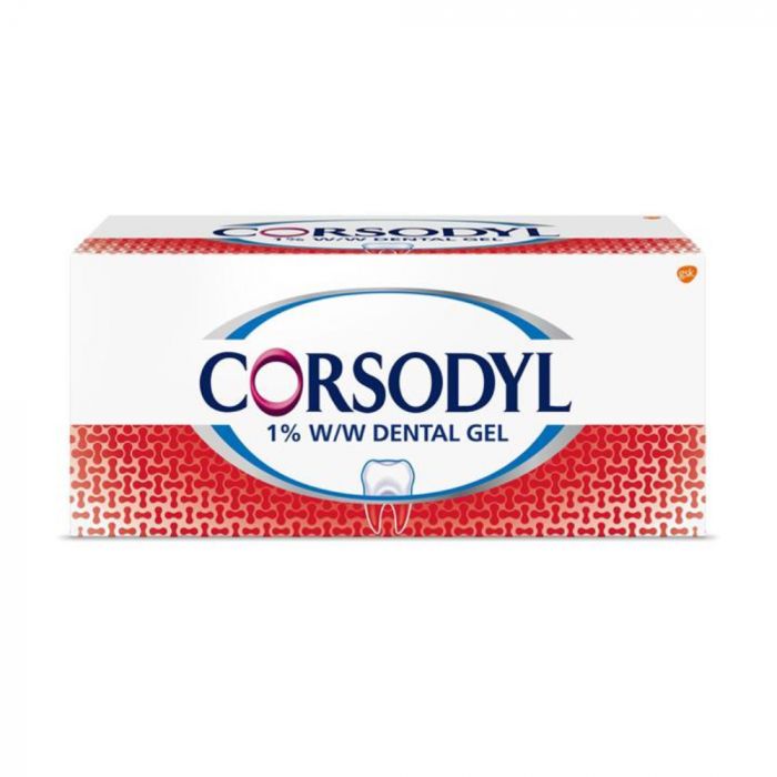 Corsodyl Gel - 50g | For Gum Disease or Mouth Ulcers | Chemist 4 U