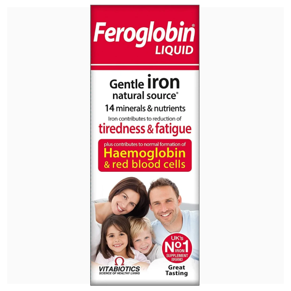 Buy Vitabiotics Feroglobin Liquid 500ml Chemist4U