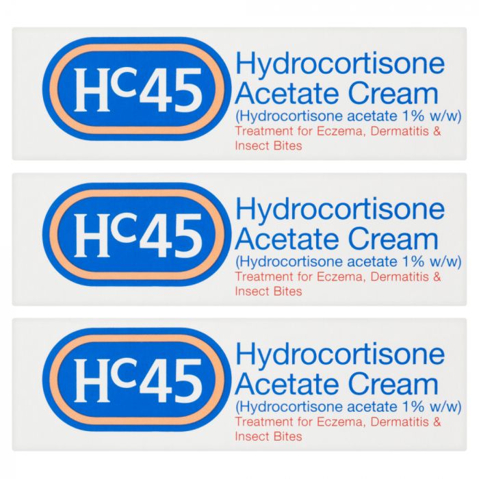 HC45 Hydrocortisone Acetate Cream - 15g | Chemist 4 U