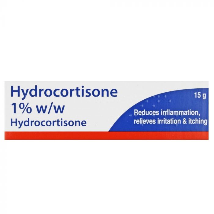 Hydrocortisone 1% w/w Ointment – 15g (Brand May Vary)
