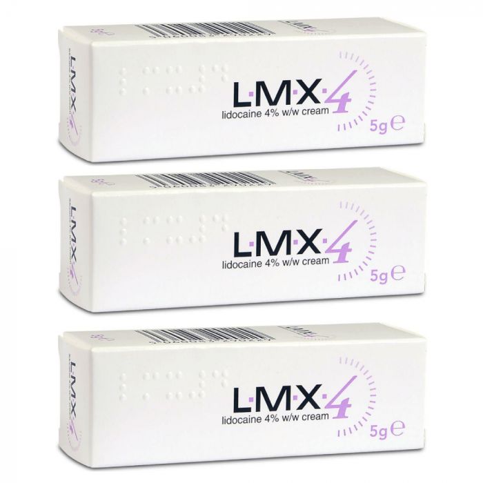 Buy LMX4 Numbing Cream - 5g - 3 Pack | Chemist4U