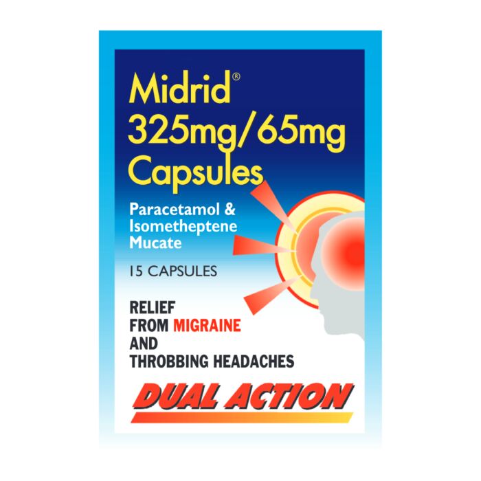 Midrid - 15 Capsules | Chemist 4 U