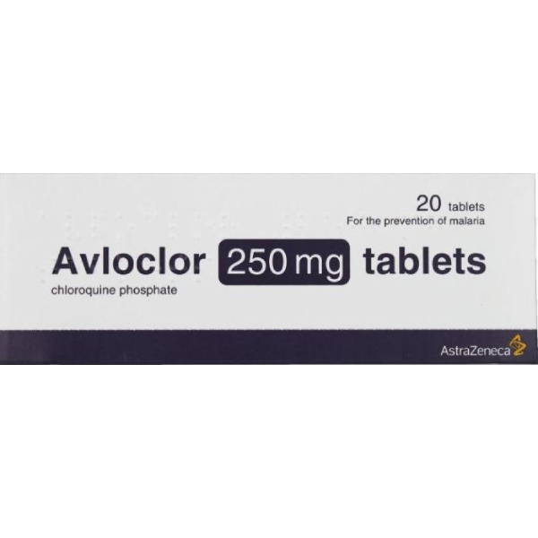 Avloclor 250 mg Tablets- Pack of 20 | Anti-Malarials | Chemist 4 U