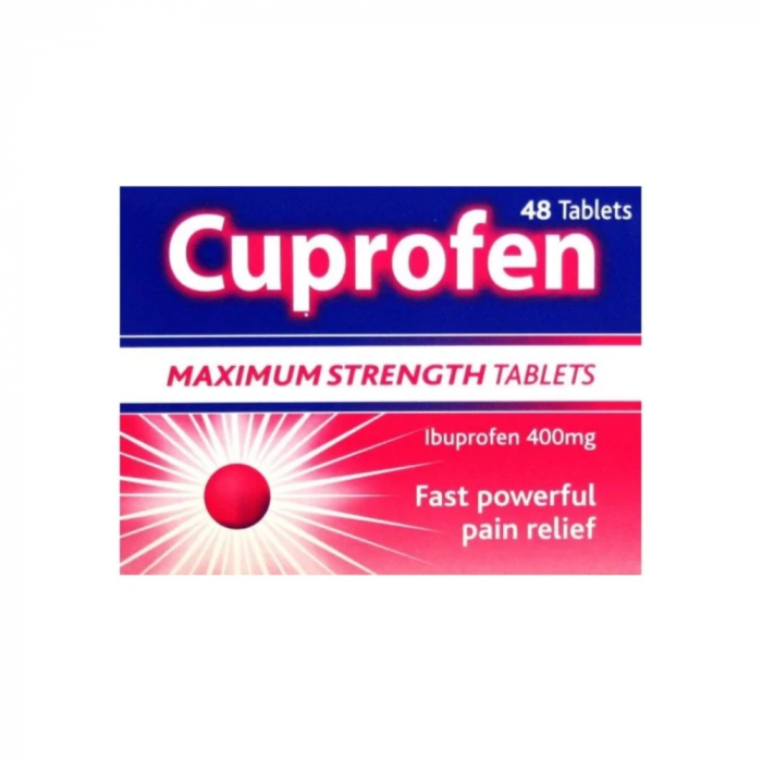 Cuprofen 400mg - 48 Tablets | Max Strength Ibuprofen | Chemist 4 U