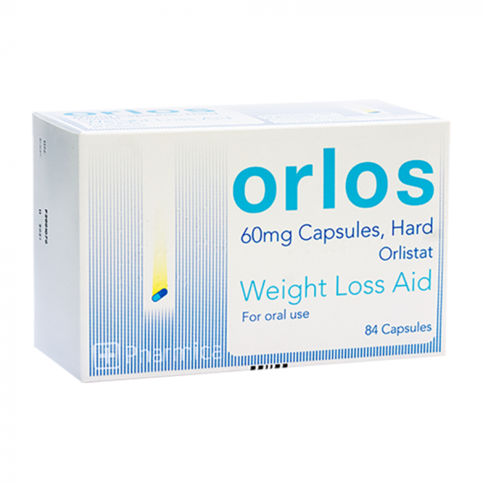 Orlos Weight Loss Capsules - 168 x 60mg | Orlistat | Chemist 4 U