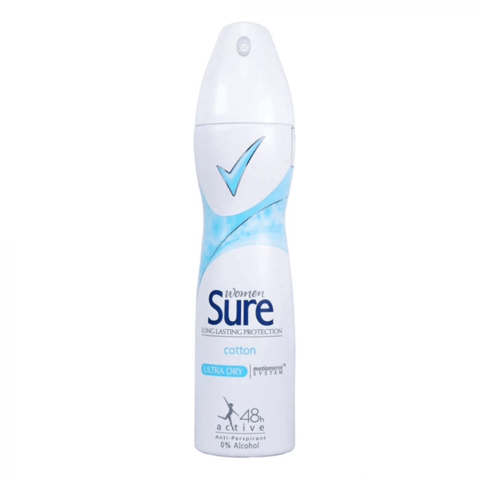 Buy Sure Cotton Dry Deodorant Spray - 150ml | Chemist4U