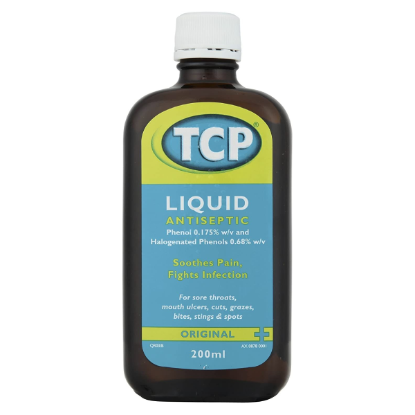TCP Antiseptic Liquid - 200ml | Pain Relief |Chemist4U