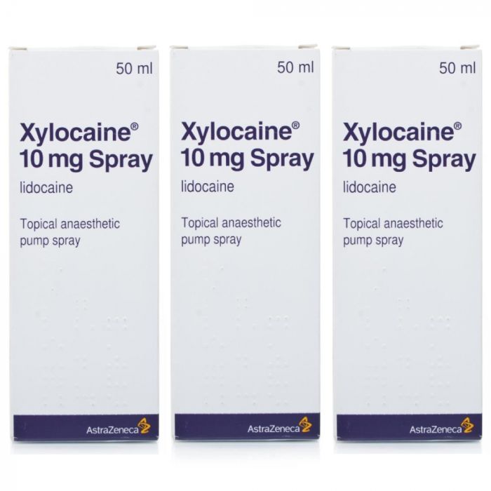 Buy Xylocaine 10mg Anaesthetic Spray 50ml x 3 | Chemist4U