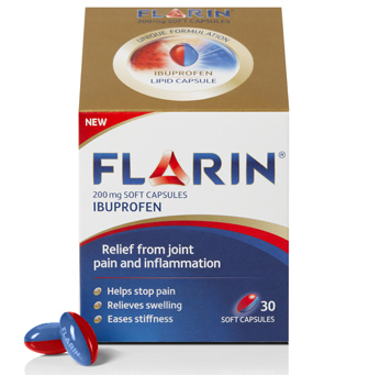 Flarin 200mg Soft Capsules – 30 Caps | Ibuprofen 200mg | Chemist 4 U