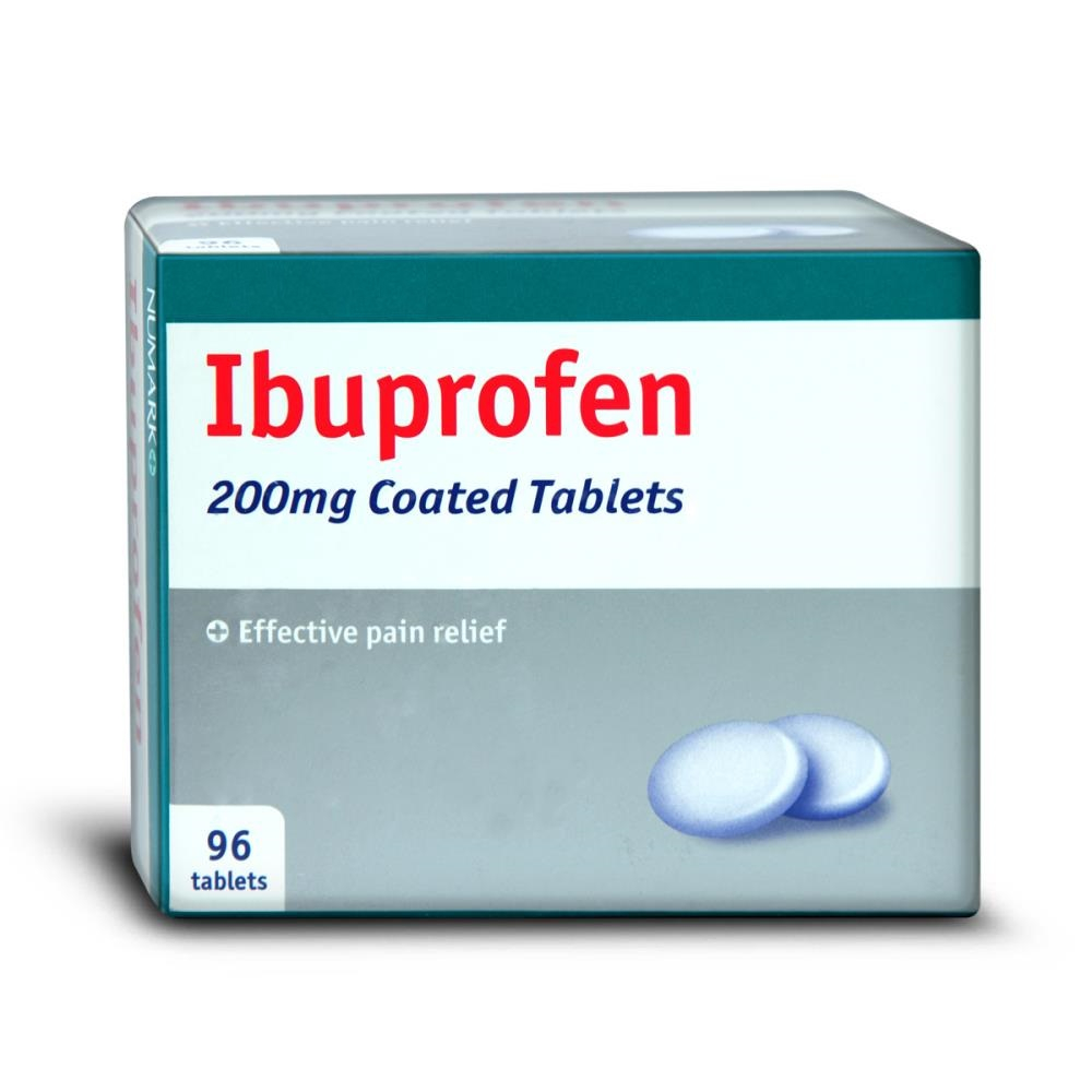 Ibuprofen 200mg - 96 Tablets | Chemist 4 U