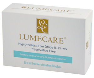 Lumecare Hypromellose Eye Drops 0.3% Single Doses W/W 0.5ml – 30 Pack ...