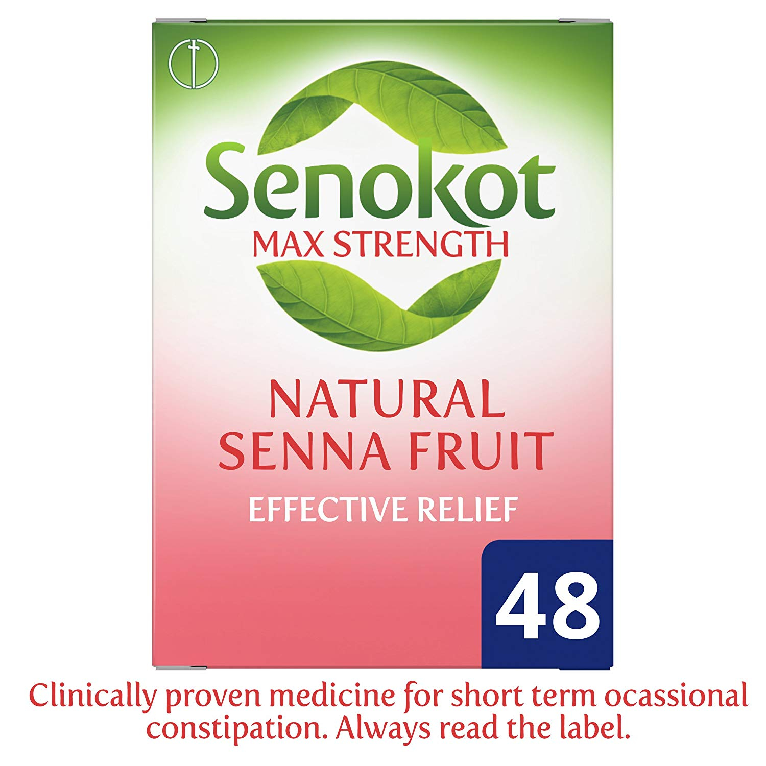 Senokot Max Strength Senna Laxative 48 Tablets | Chemist 4 U