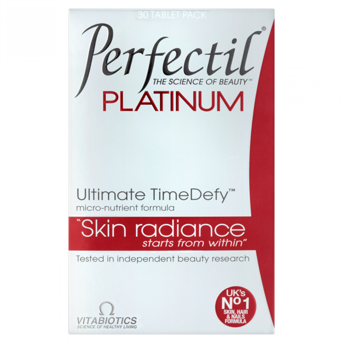 Vitabiotics Perfectil Platinum - 30 Tablets | Chemist 4 U